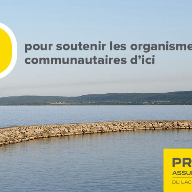 Promutuel Assurance du Lac au Fleuve remet 100 000 $ en dons à des ...